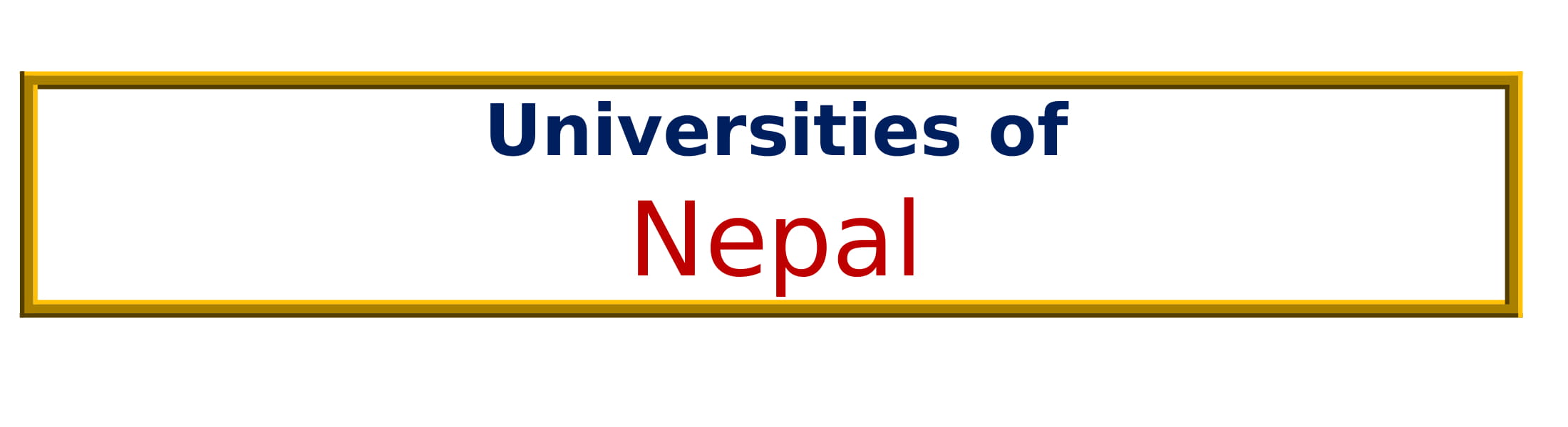 Universities in Nepal
