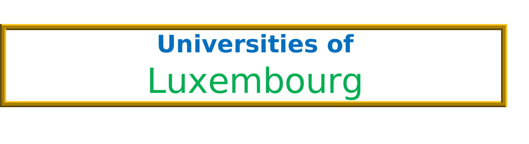 Universities in Luxembourg