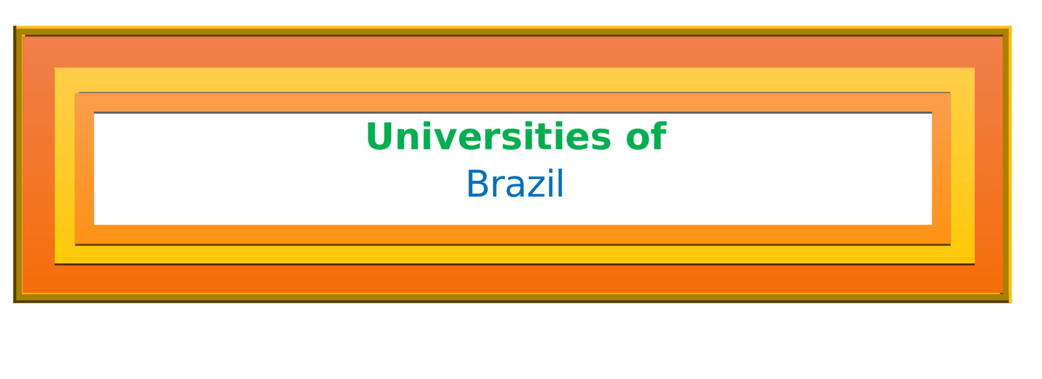 Universities in Brazil